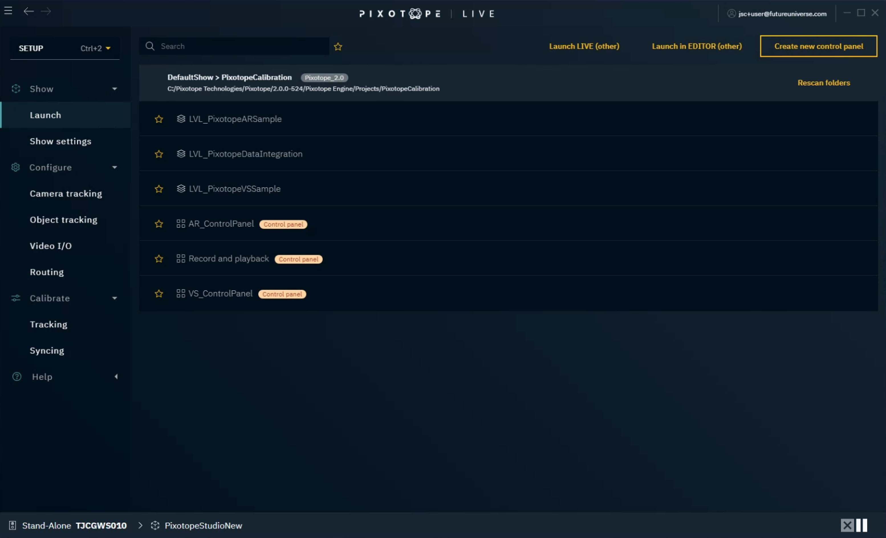 Pixotope 2.0 - Usability | Pixotope