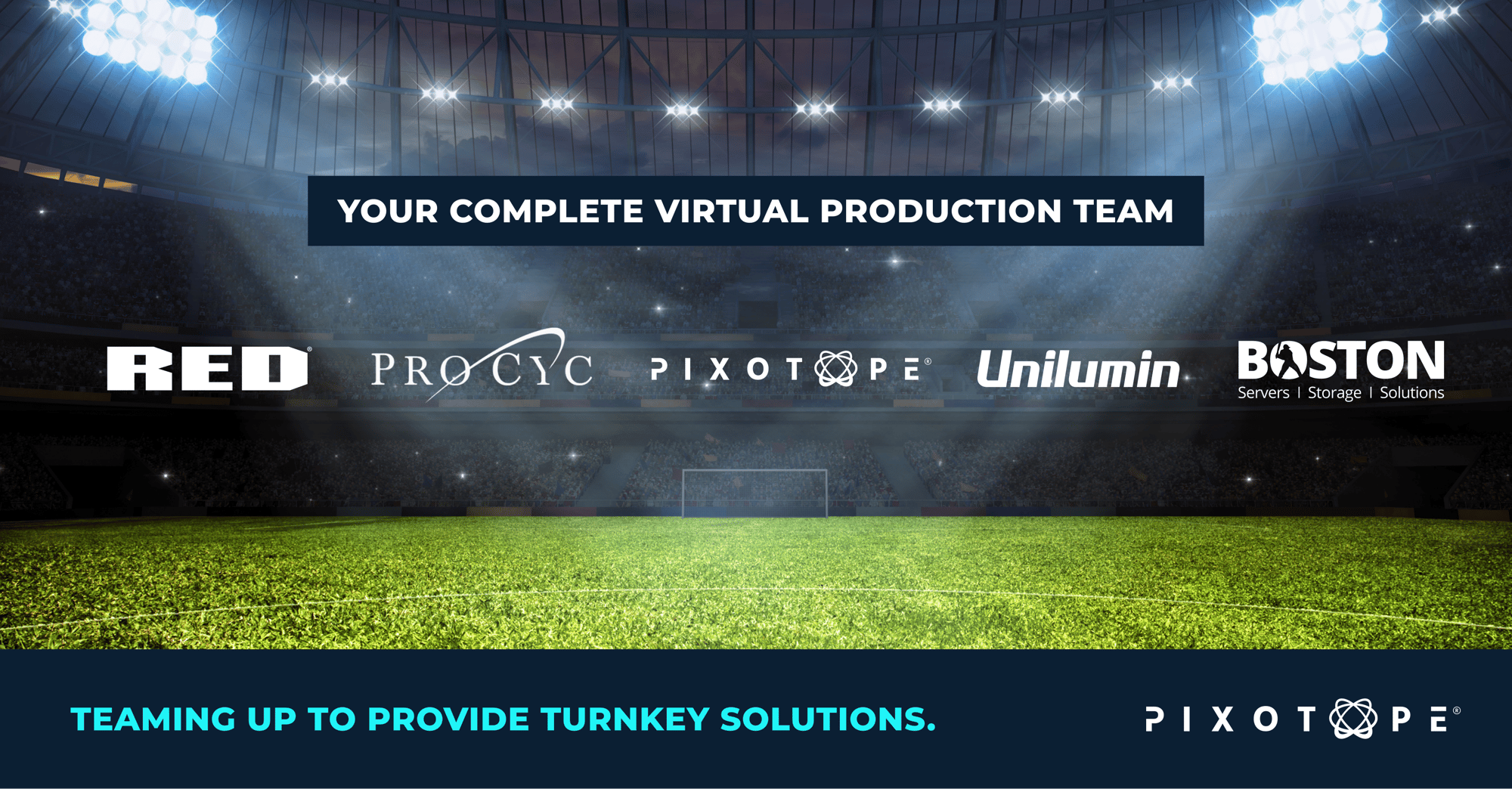Pixotope Teams Up with Unilumin, Boston Limited, Pro Cyc, and RED ...